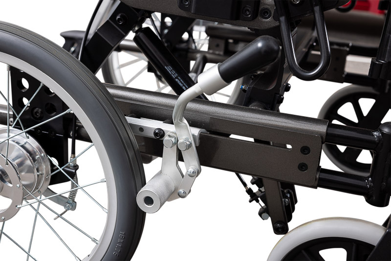 Wheelchair, Relax, Transit, Tilt & Recline, with Drum Brake, 460mm