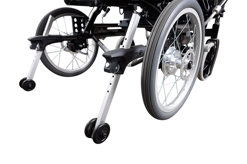Wheelchair, Relax, Transit, Tilt & Recline, with Drum Brake, 460mm