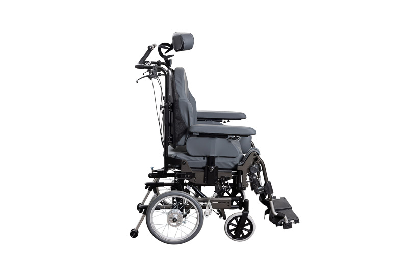 Wheelchair, Relax, Transit, Tilt & Recline, with Drum Brake, 460mm