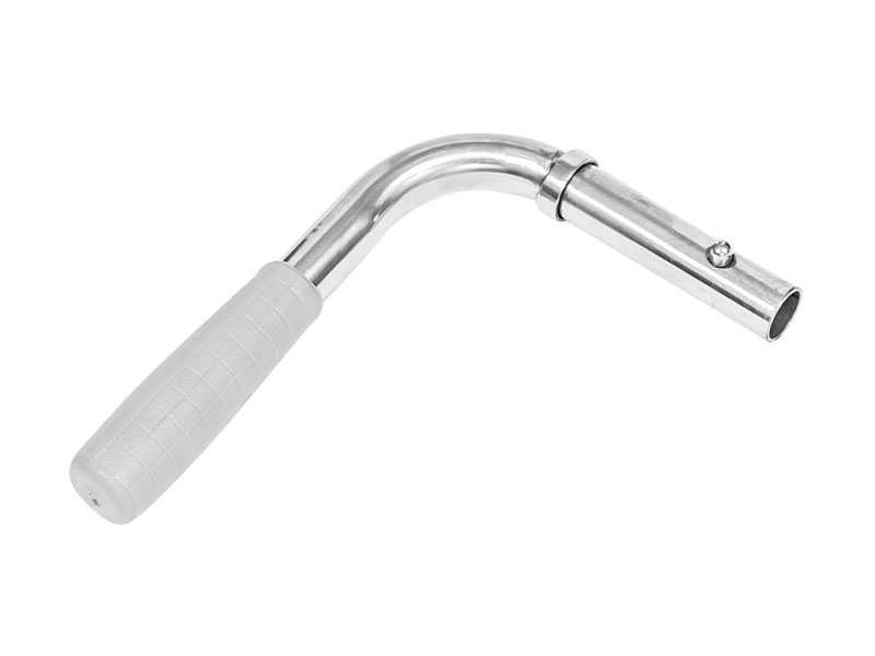 Safety Arm, Juvo, with Hand Grip, Spring and Button, Left