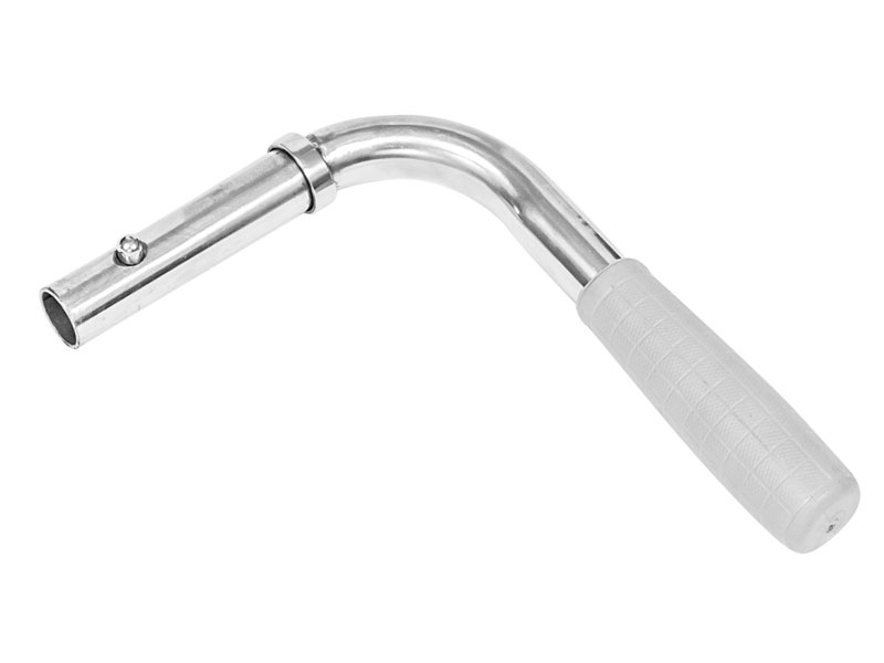 Safety Arm, Juvo, with Hand Grip, Spring and Button, Right