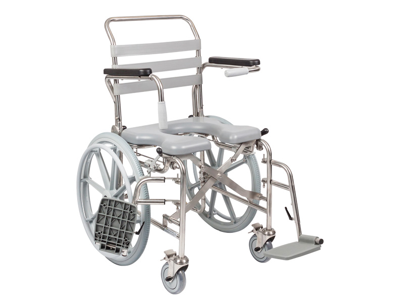 Juvo Shower Commode - Self Propelled, Folding, 510mm