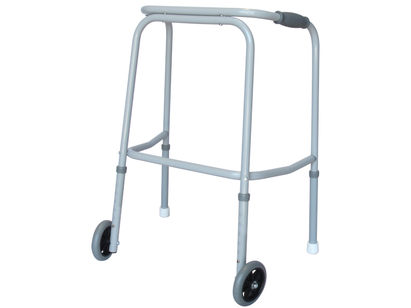 Duralite Walking Frame with Wheels - Ansa