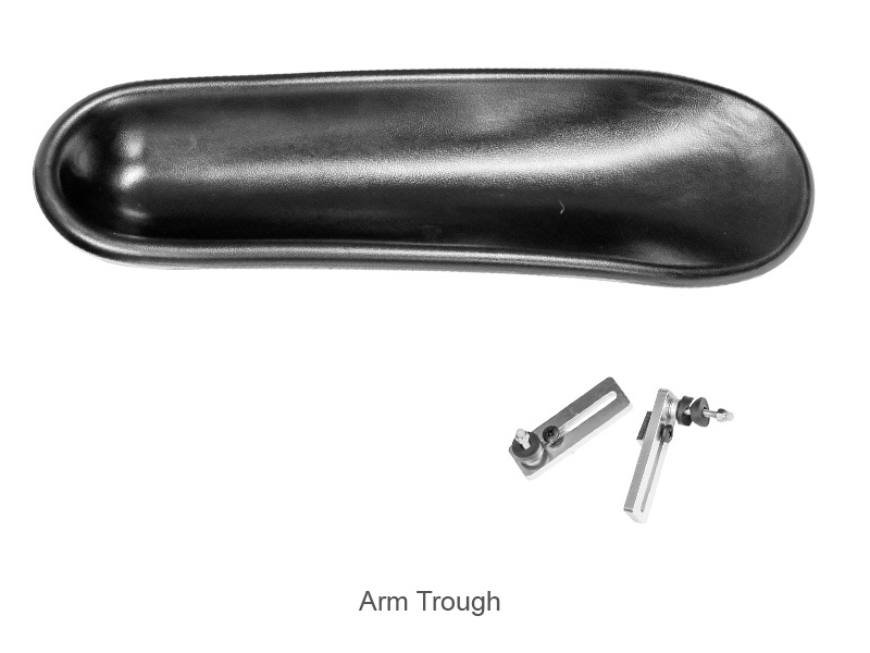 Shower Commode Accessories, Arm Trough, Juvo