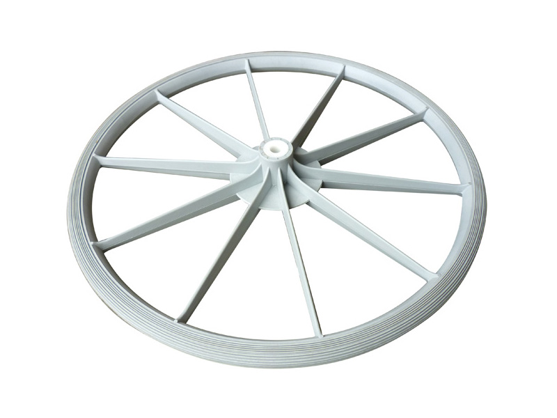KCare 22in. 10-Spoke Plastic Shower Commode Wheel