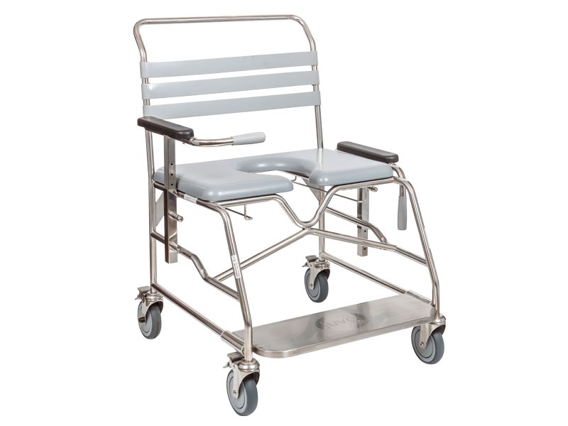 Shower Commode Chair for Bariatric Patients - 400kg SWL