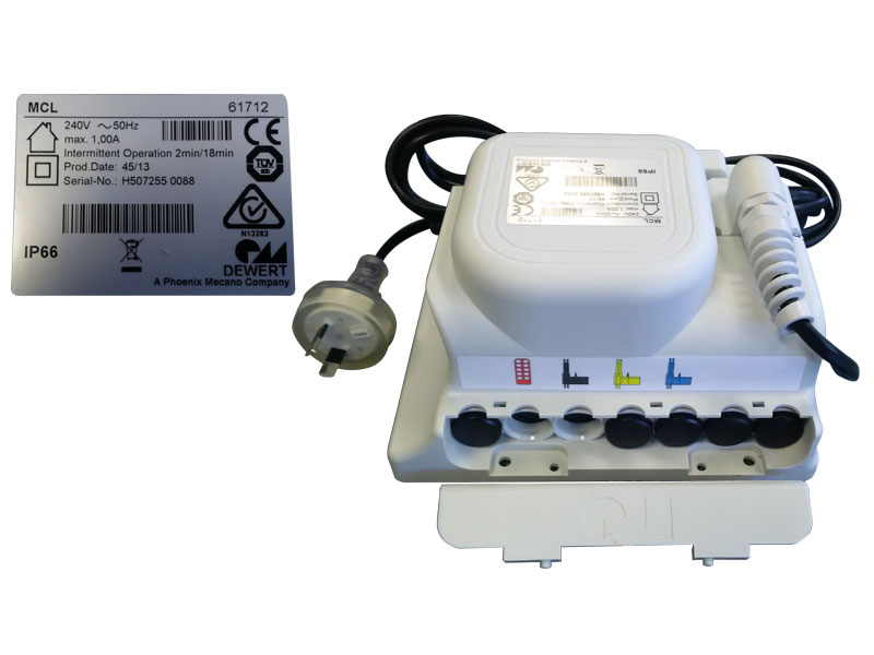 Control Box, Dewert, to suit Alrick 2000 Series Wide Bed