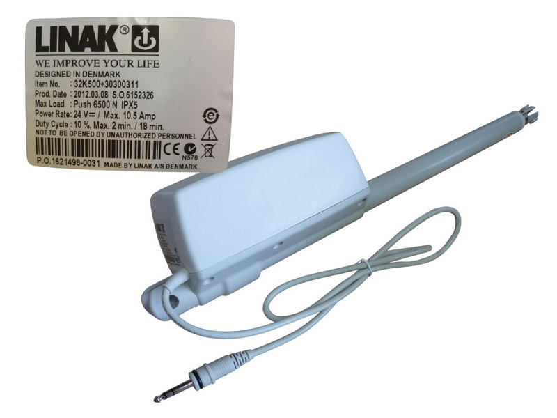 Linear Actuator, 300mm (12in.), Grey, Single Pin Mono Plug, Linak LA32