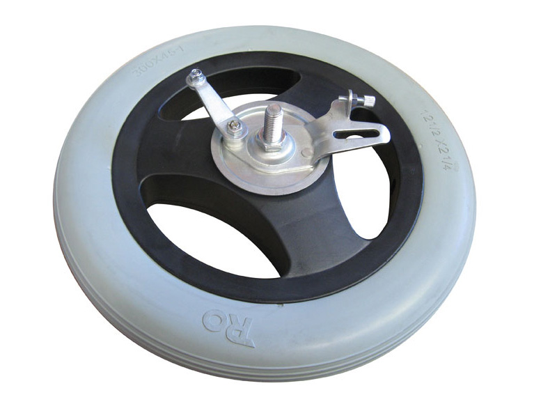 Otto Bock 305mm PU Wheel with Brake, Left