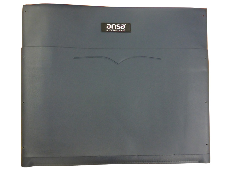 Backrest Upholstery, 510mm (20in.), Vinyl, Navy, Ansa, to suit Ansa ...