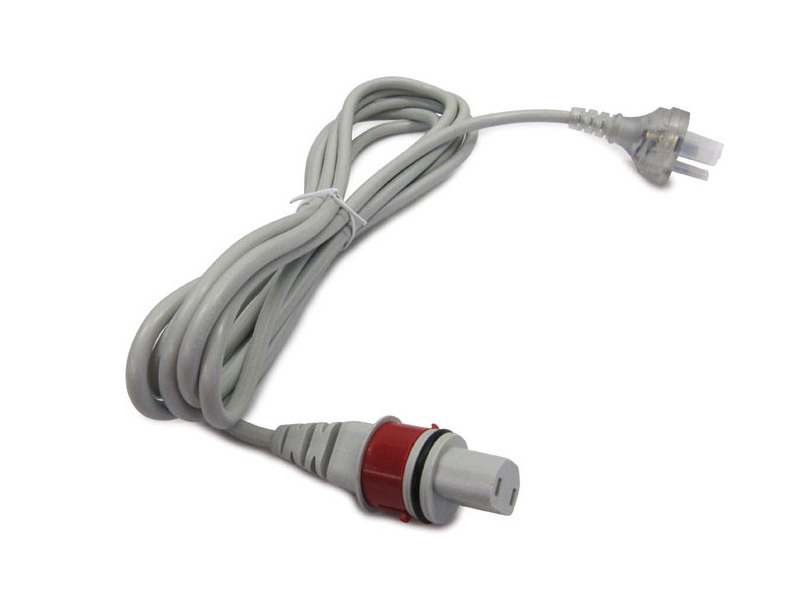 Cable, Mains Power, Straight, Non Earth, Linak, to suit Bed Control Box