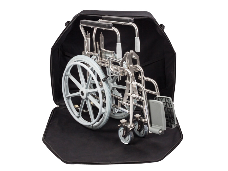 Juvo Shower Commode - Self Propelled, Folding, 460mm