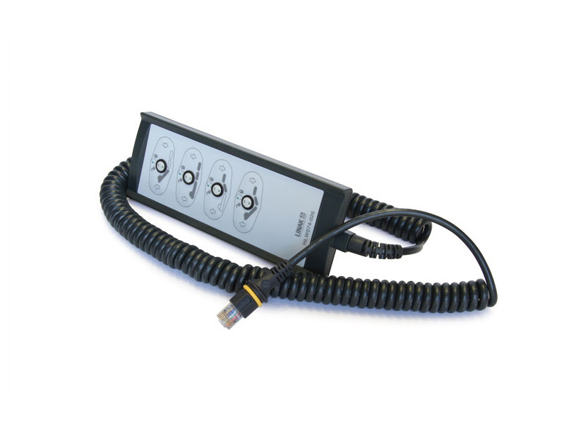 Handset, 8 Button, Dark Grey, 10 Pin Modular (Flat) Plug, Linak HL70