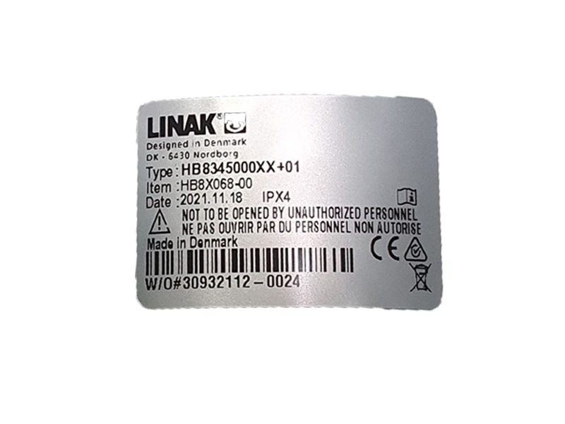 Handset, 6 Button, Grey, 8 Pin DIN (Round) Plug, Replaces HB63000-08101 ...