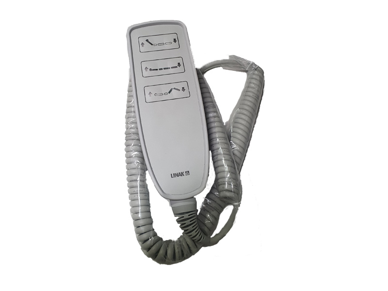Handset, 6 Button, Grey, 8 Pin DIN (Round) Plug, Replaces HB63000-08101 ...