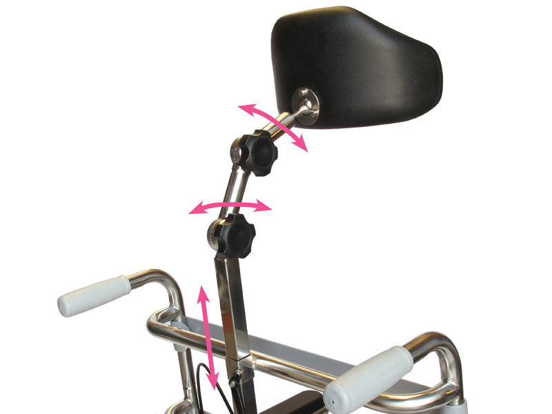 Juvo Shower Commode | Height Adjustable | 410mm Seat