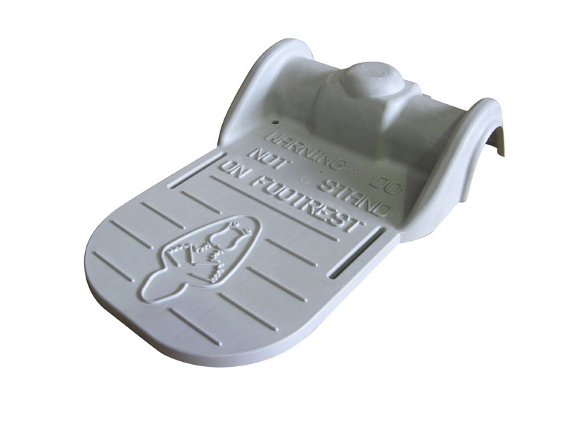 Footplate, Grey, Injection Moulded, Para Mobility, to suit Platypus ...