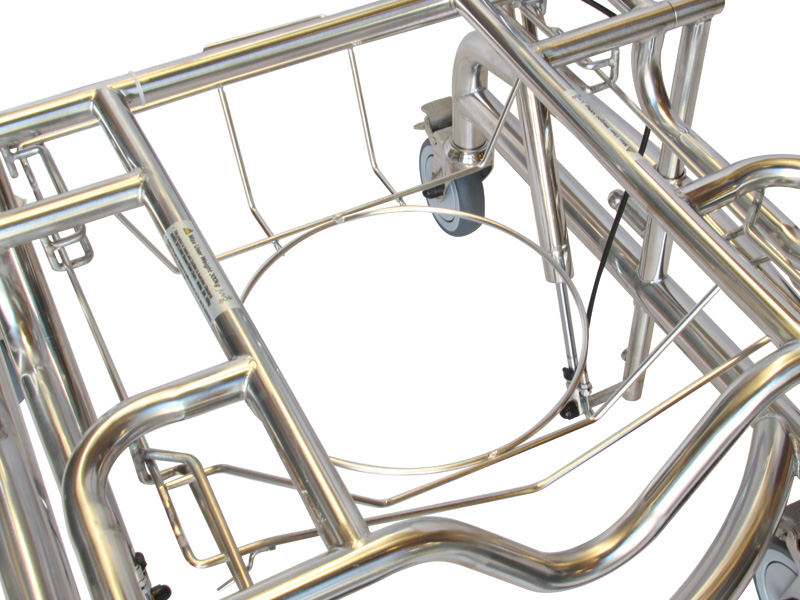 Shower Commode, Tilt in Space, Swing Away Footplate, 460mm, Height ...