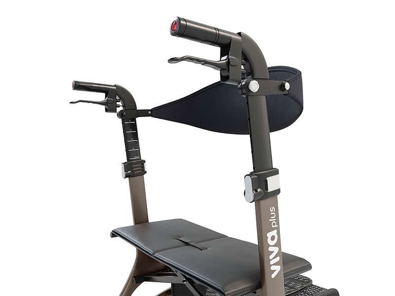 Unicare Viva Plus Seat Walker - Meteor Grey