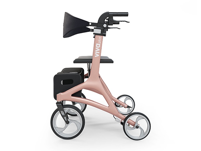 Unicare Viva Plus Seat Walker - Rose Gold