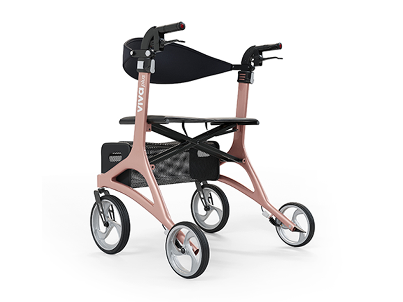 Unicare Viva Plus Seat Walker - Rose Gold