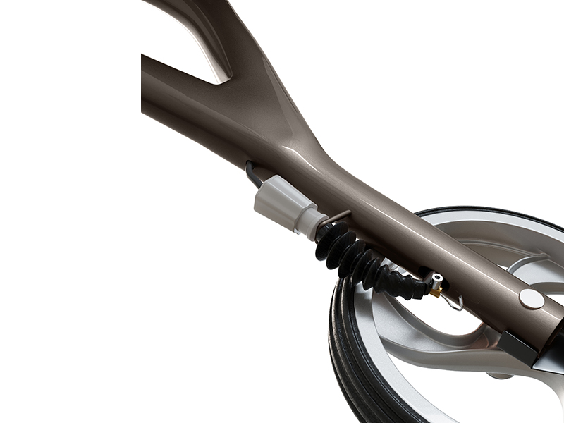 Unicare Viva Plus Seat Walker - Meteor Grey