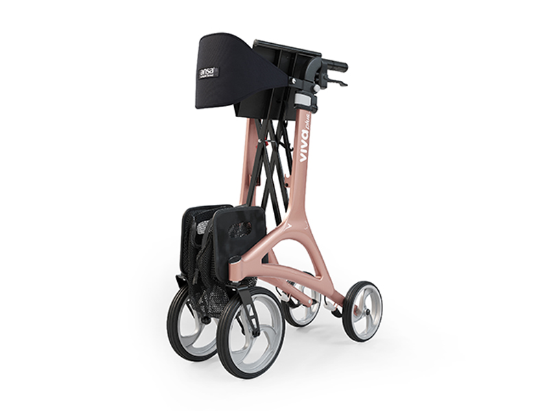 Unicare Viva Plus Seat Walker - Rose Gold