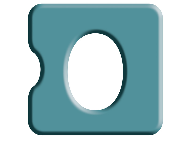 Commode Seat, Pressure Care, 410mm (16in.), Closed Front, Narrow ...