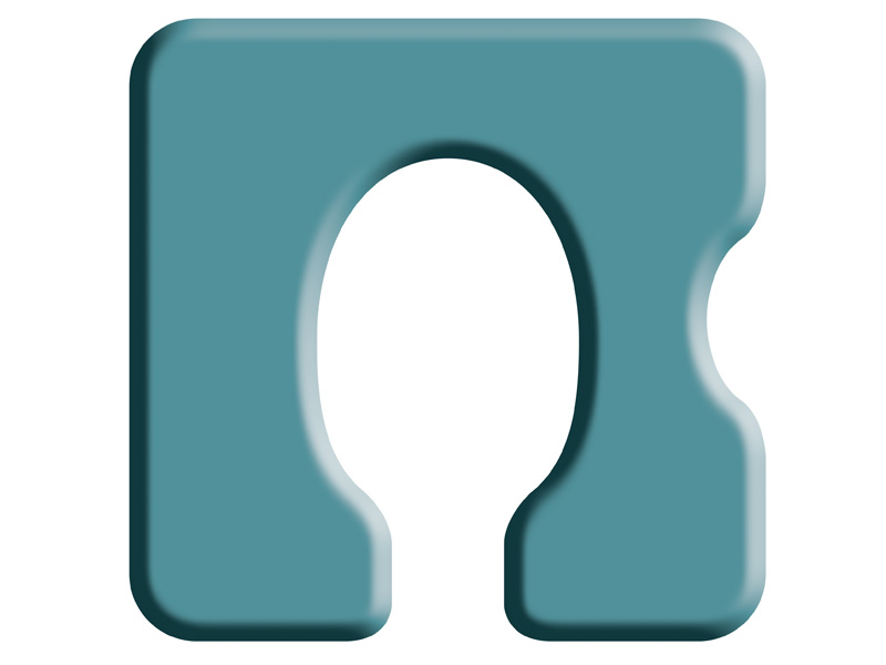 Commode Seat, Pressure Care, 660mm (26in.), Open Front, Narrow Aperture ...