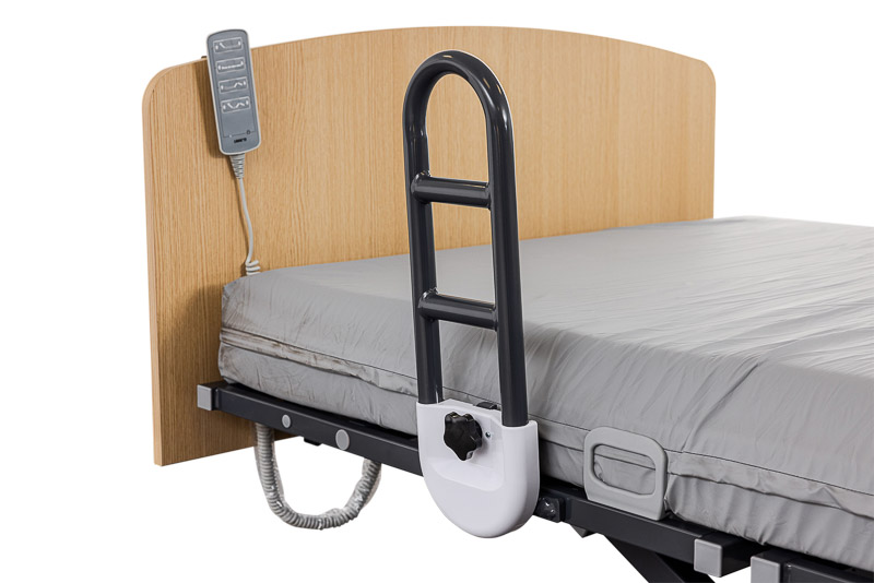 Xcel 3 Bed Support Rail - Unicare Grey Railing