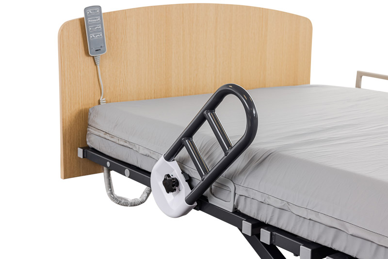 Xcel 3 Bed Support Rail - Unicare Grey Railing