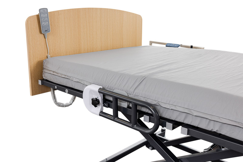 Xcel 3 Bed Support Rail - Unicare Grey Railing