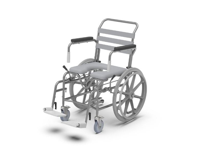 Juvo Shower Commode | Self-Propelled | Height Adjustable