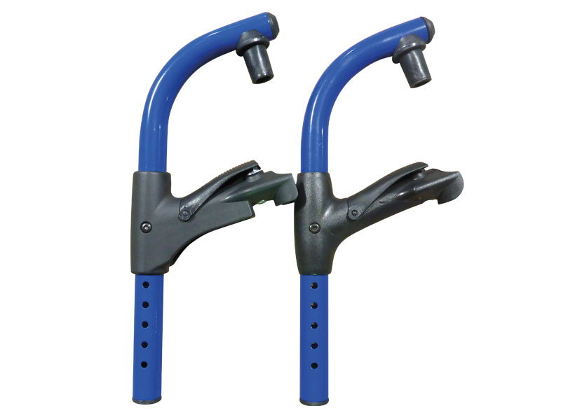 Legrest Hanger, Blue, Pair, Breezy, to suit Lightweight Wheelchair
