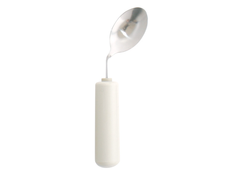 Left-Handed Queens Spoon: Angled Cutlery Aid