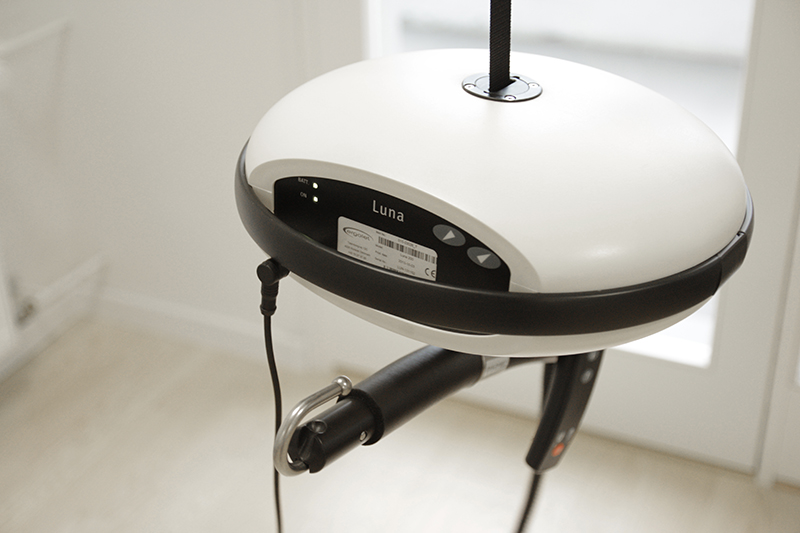 Ergolet Luna Ceiling Hoist: Portable & Fixed Lifting