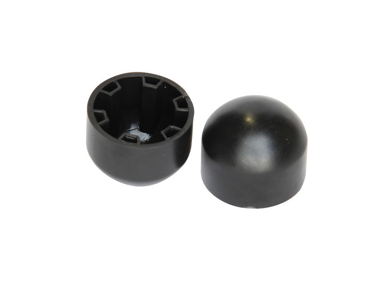 Pintle Cap, Plastic, Black, Breezy to suit Basix