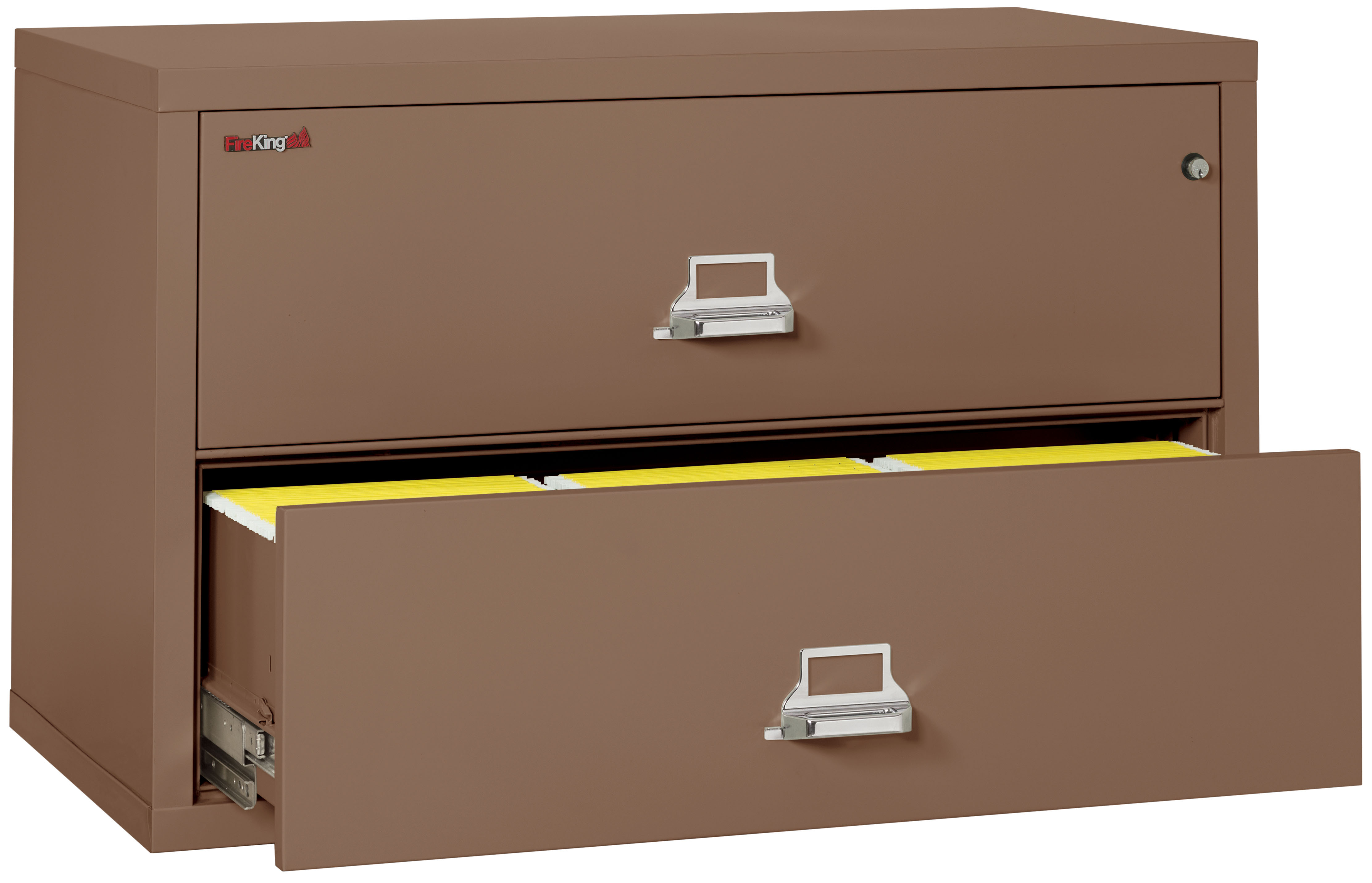 FireKing Fire Resistant File Cabinet - 2 Drawer Lateral 44" wide