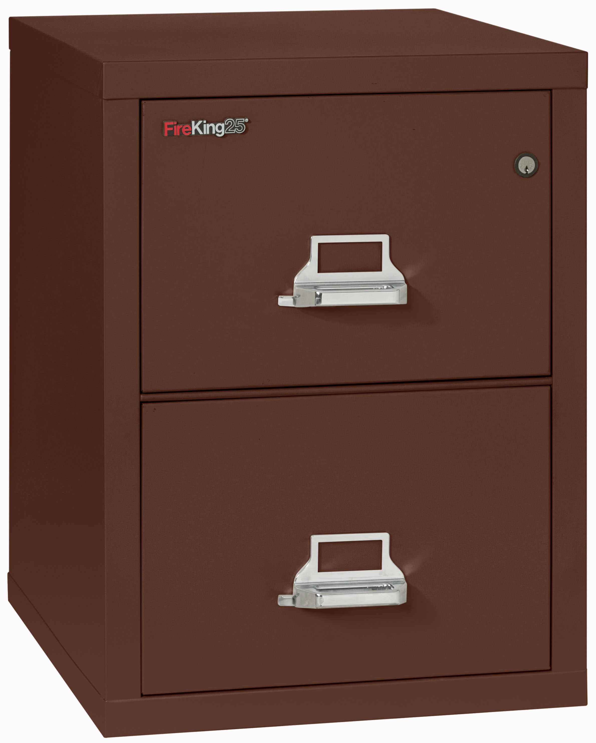FireKing 1 Hour Fire Resistant File Cabinet - 2 Drawer Letter 25" depth