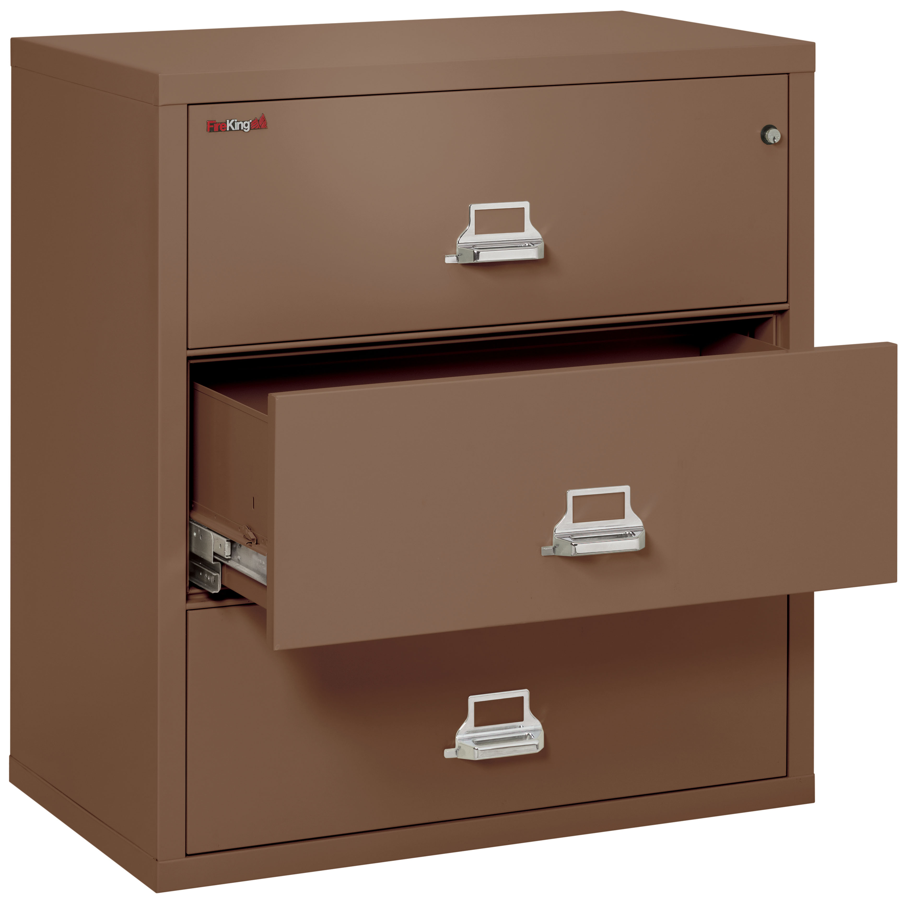 FireKing Fire Resistant File Cabinet - 3 Drawer Lateral 38" wide