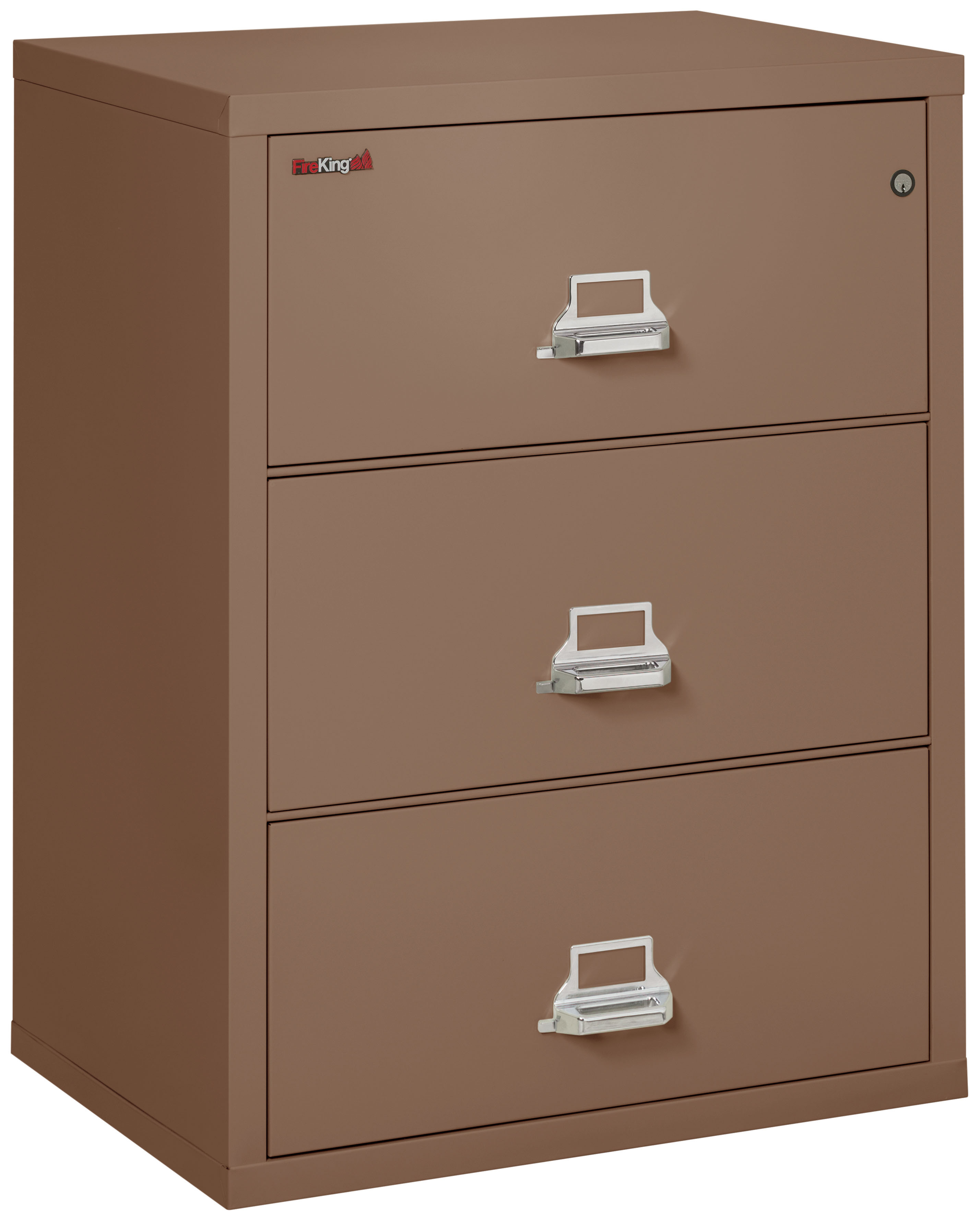 FireKing Fire Resistant File Cabinet - 3 Drawer Lateral 31" wide