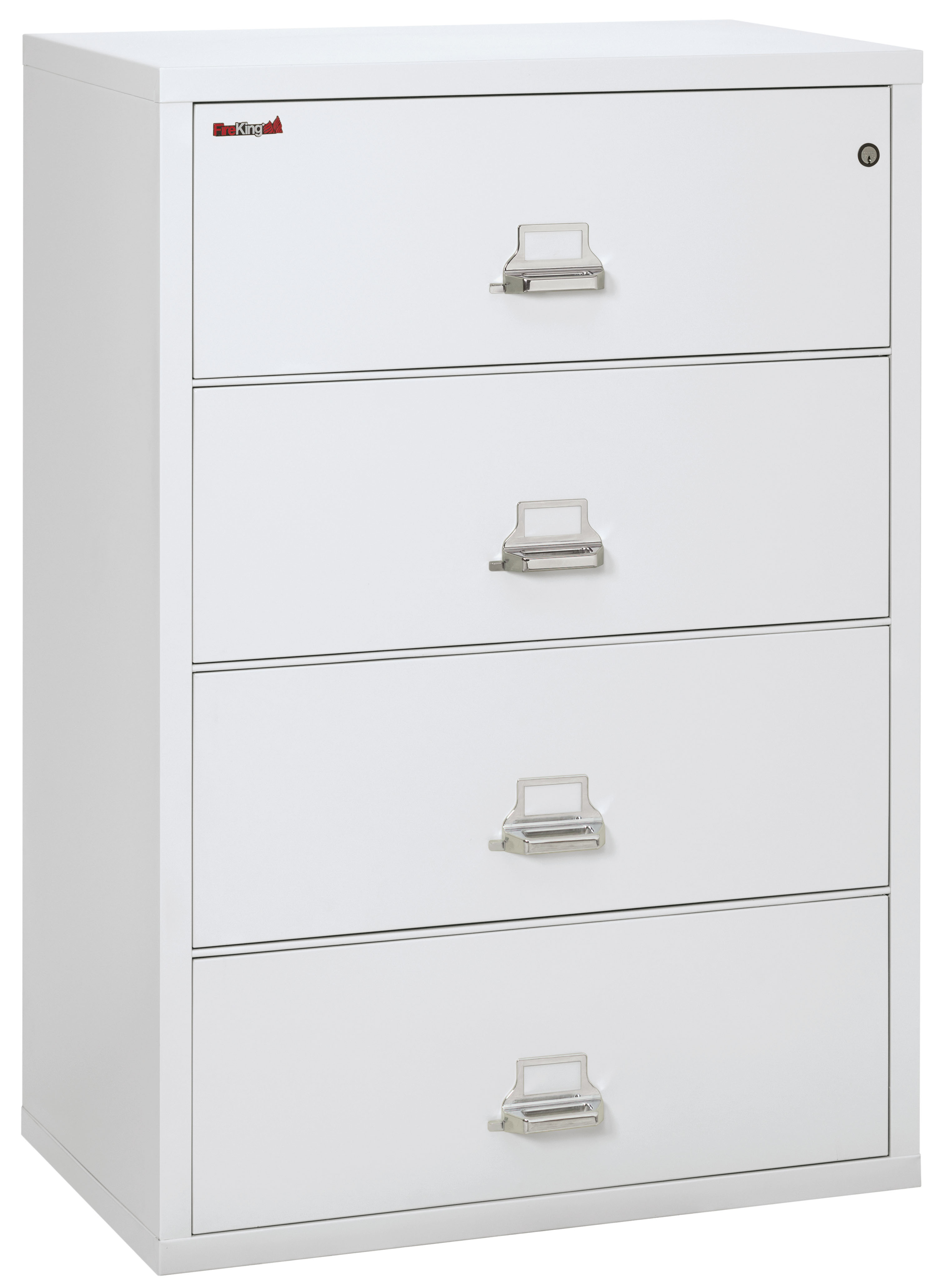 FireKing Fire Resistant File Cabinet - 4 Drawer Lateral 38" wide