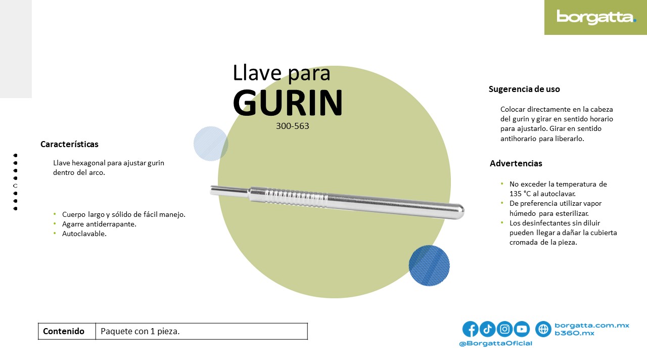 Llave para gurin