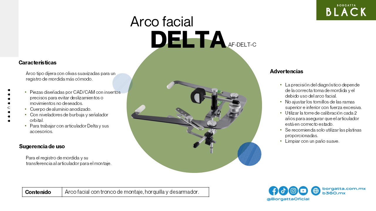 Arco facial DELTA