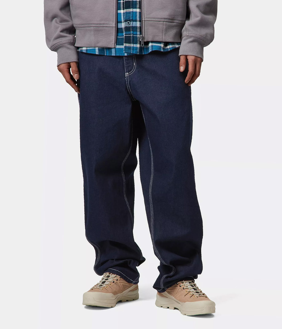 Carhartt WIP Pants Simple Pant Blue One Wash