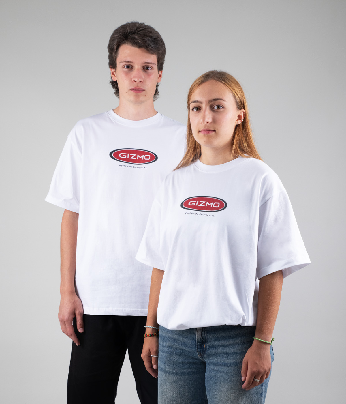 Gizmo Gizmo T-shirt Logo White