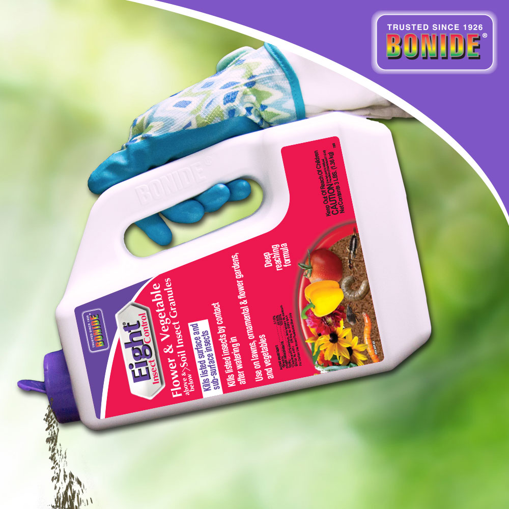 Eight® Flower & Vegetable Soil Insect Granules - Bonide
