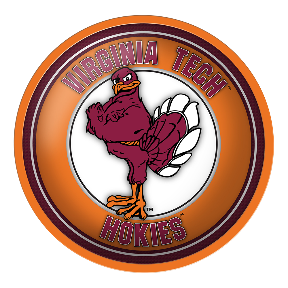 Virginia Tech Hokies Mascot - Modern Disc Wall Sign