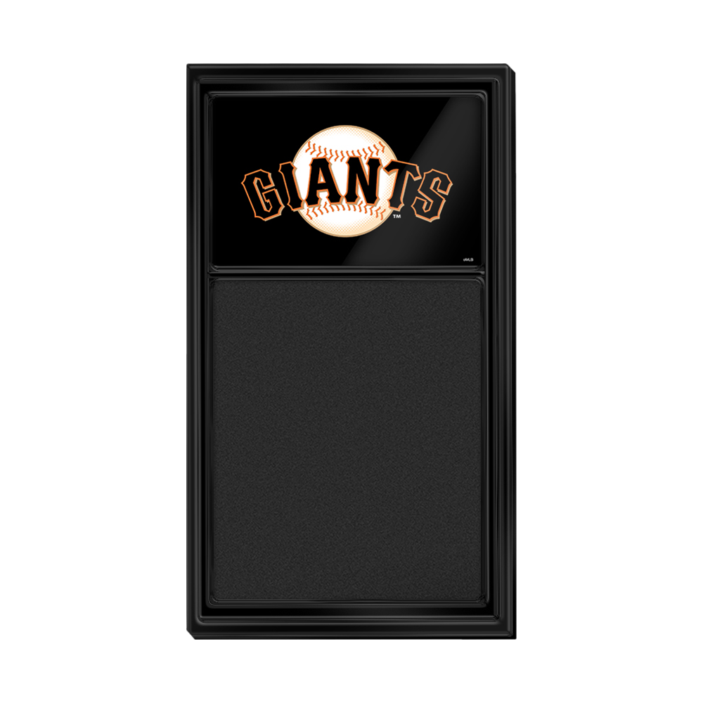 San Francisco Giants Chalk Note Board