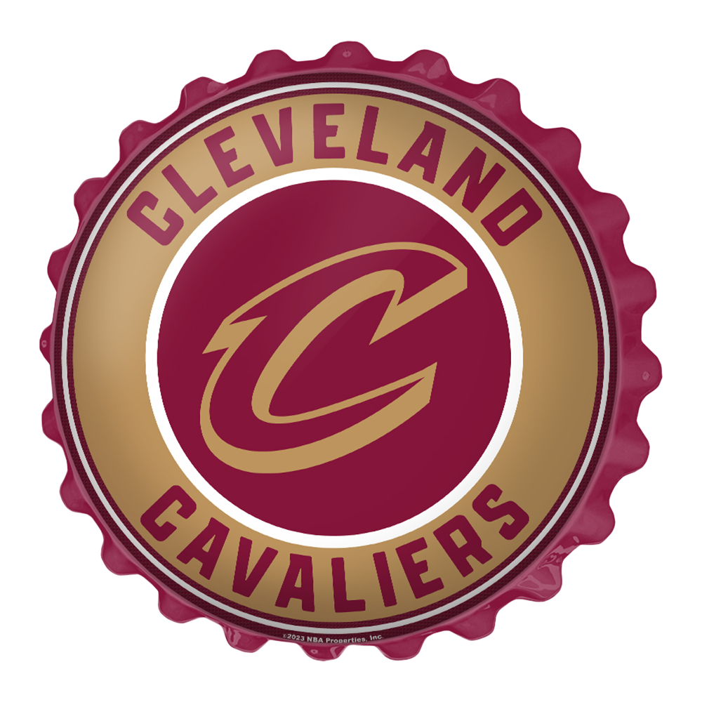 Cleveland Cavaliers Bottle Cap Wall Sign